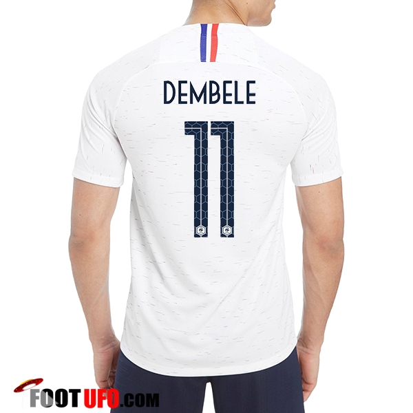 Nouveau Maillot Foot Equipe de France (dembele 11) Exterieur 2018/2019 ...