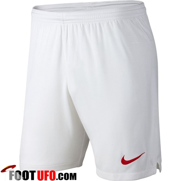 Nouveau Short De Foot Portugal Blanc 2018 2019 Exterieur | Acheter Fiable