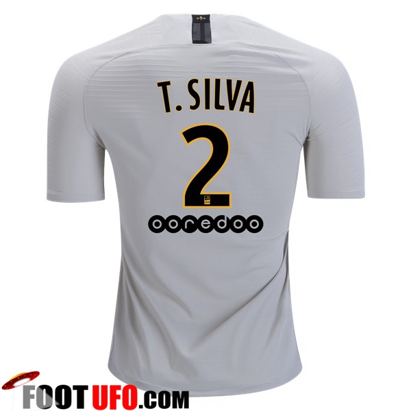 Nouveau Maillot de Foot PSG (T SILVA 2) Exterieur 2018/19 | Vente Fiable