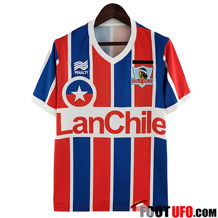 Vrai Maillot de Foot Colo Colo Retro Exterieur 1986