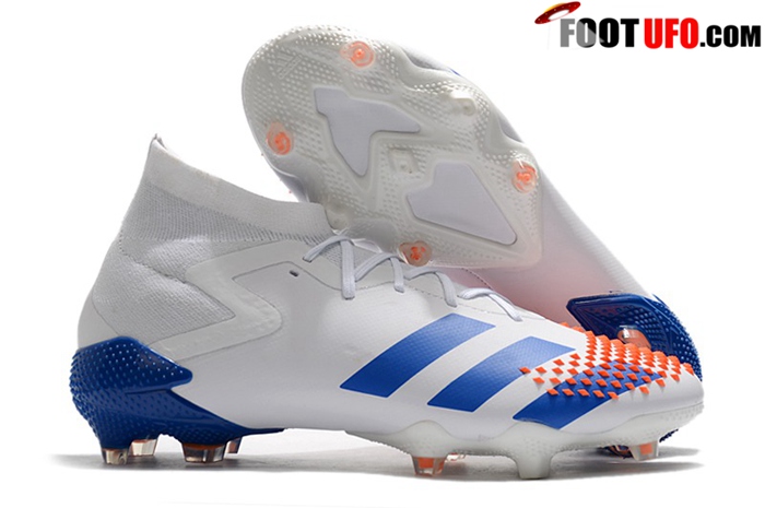 Ensemble Adidas Chaussures de Foot Predator Mutator 20.1 FG Blanc