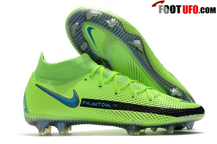 Etoile Nike Chaussures de Foot Phantom GT Elite DF FG Vert