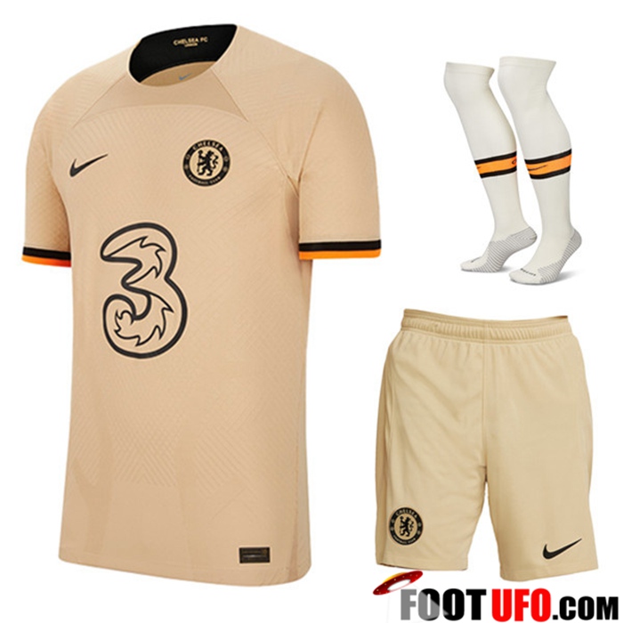 Discount Ensemble Maillot Foot FC Chelsea Third (Short + Chaussettes ...