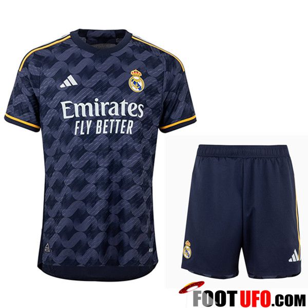 Ensemble Maillot Real Madrid Exterieur + Short 2023/2024 Ensemble Maillot Real Madrid Exterieur + Short 2023/2024