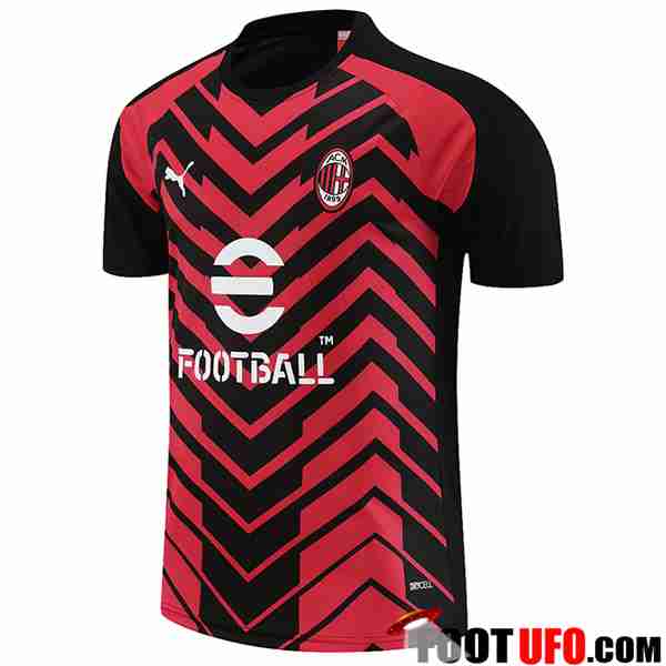 Training T-Shirts Milan AC Rouge/Noir 2023/2024