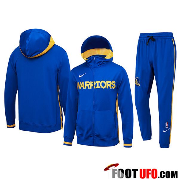 Ensemble Survetement de Foot Golden State Warriors Bleu 2023/2024