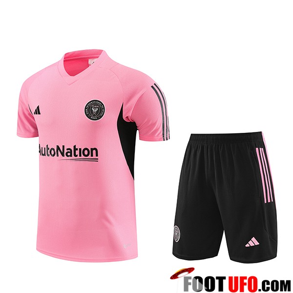 Magasin Ensemble Training T-Shirts + Shorts Inter Miami CF Rose 2023/2024