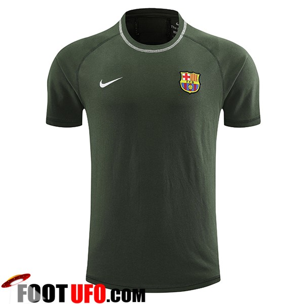 Etoile Training T-Shirts FC Barcelone Vert 2024/2025 -02
