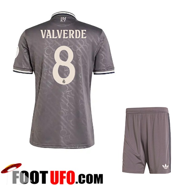 Shopping Maillot de Foot Real Madrid (VALVERDE #8) Enfants 2024/2025 Third